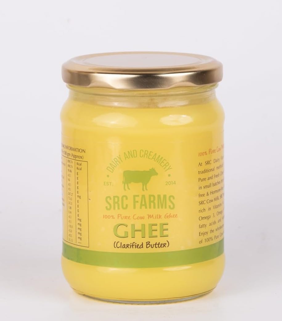 Organic Pure Ghee By SRC Farms | Rich In Nutrients & Vitamin A, D Heal ...